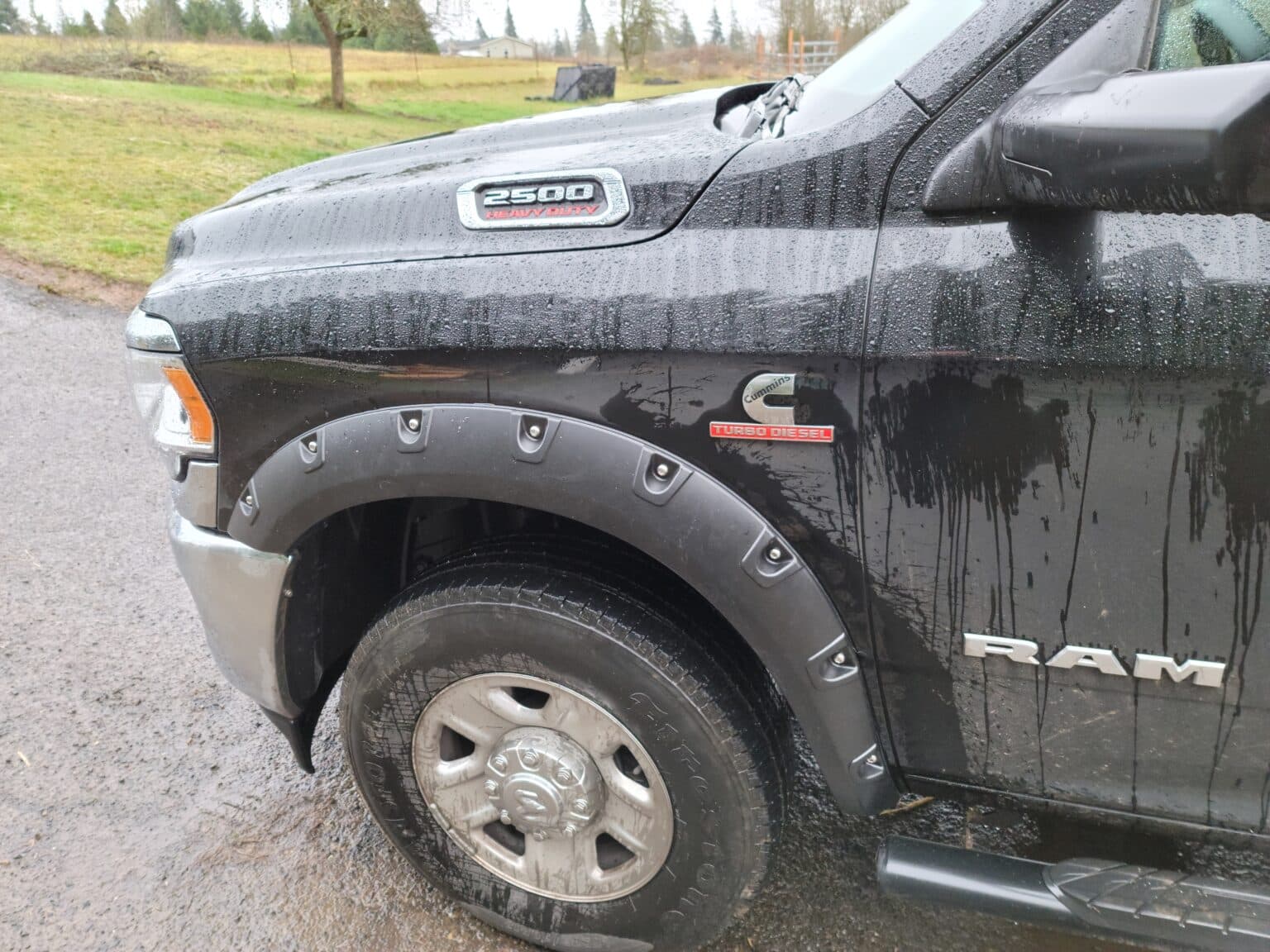 Fender Flares 50 mm Pocket Style for GMC Sierra 2500 - The Best RAM ...