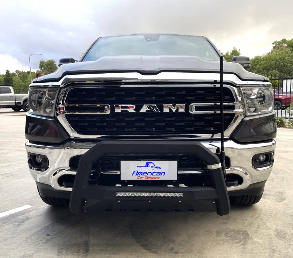 RAM 1500 DT Nudge bar with LED Light Bar - The Best RAM Accessories