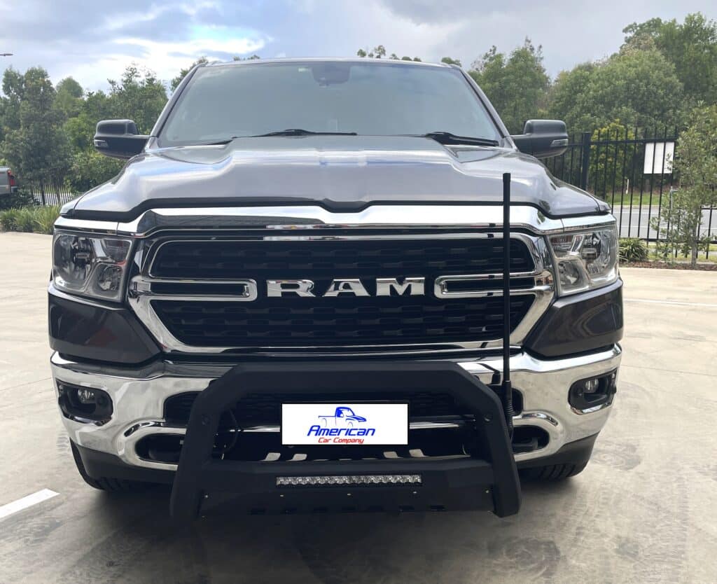 RAM 1500 DT Nudge bar with LED Light Bar - The Best RAM Accessories