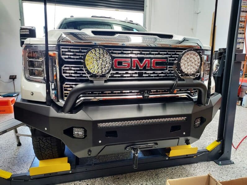 GMC Heavy Duty Bumper Replacement Fit 2021+ GMC Sierra 2500/3500 ...