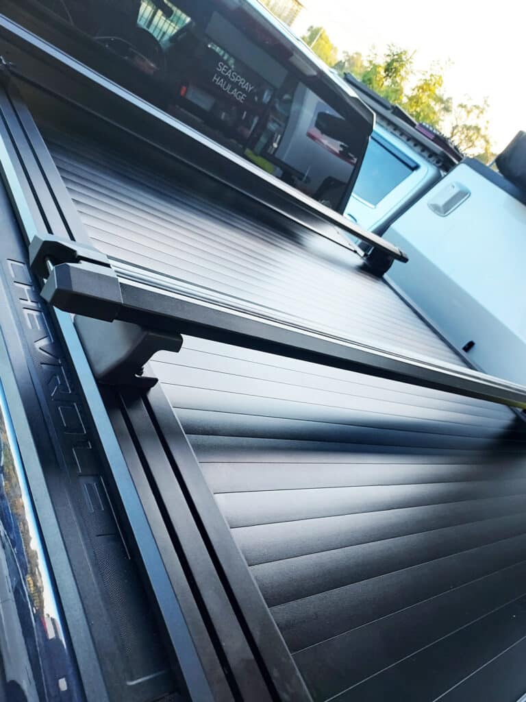 XR Double Track Automatic Sliding Tonneau Cover Fit 2019-2024 Silverado ...