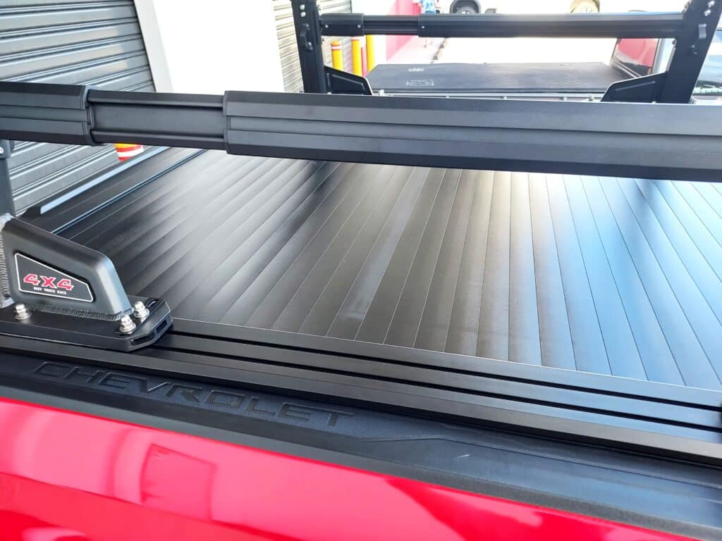 XR Double Track Automatic Sliding Tonneau Cover Fit Silverado 1500 ZR2 ...