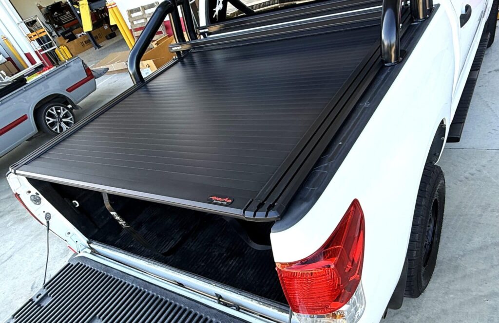XR Double Track Manual Sliding Tonneau Cover Fit 2009-2024 RAM 1500 6.4 ...