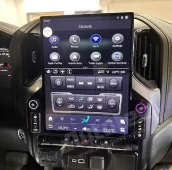 Chev 1500 Digital Screen Upgrade - 15.6 Inch Android Center Screen fit ...