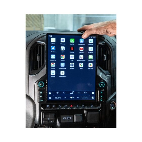 Chev 1500 Digital Screen Upgrade - 15.6 Inch Android Center Screen fit ...