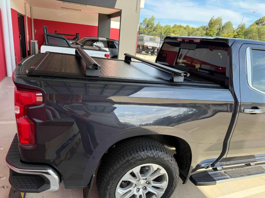 XR Double Track Automatic Sliding Tonneau Cover Fit Silverado 1500 LTZ ...